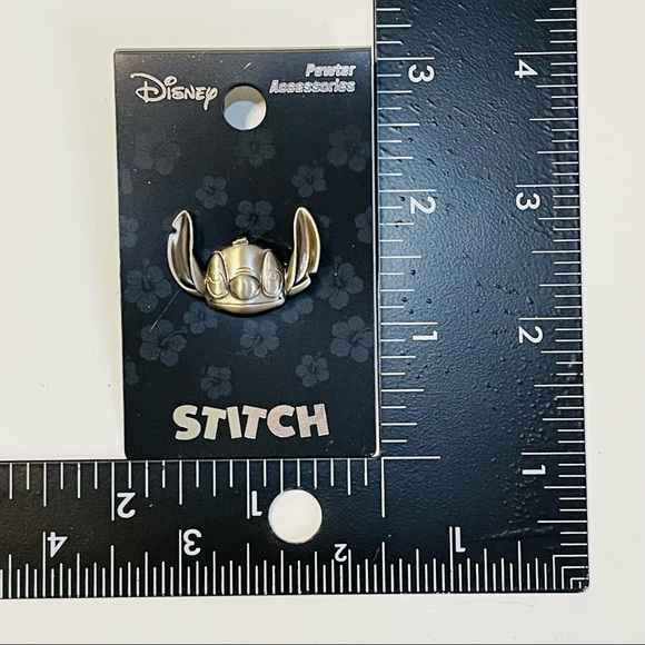 Disney | Jewelry | Disney Stitch Pin Of Lilo And Stitch Movie Pewter ...